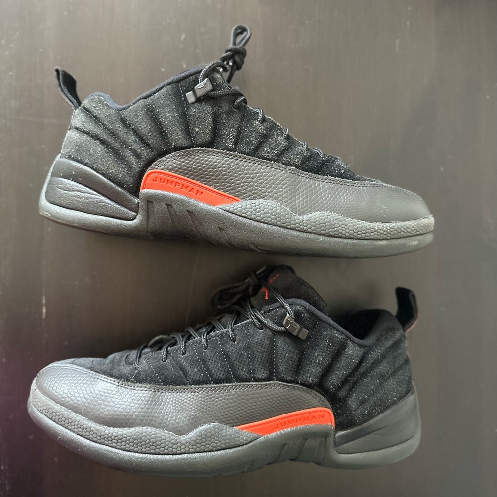 Jordan 12 Low Max Orange Basketball Shoes Sneakers Si… - Gem